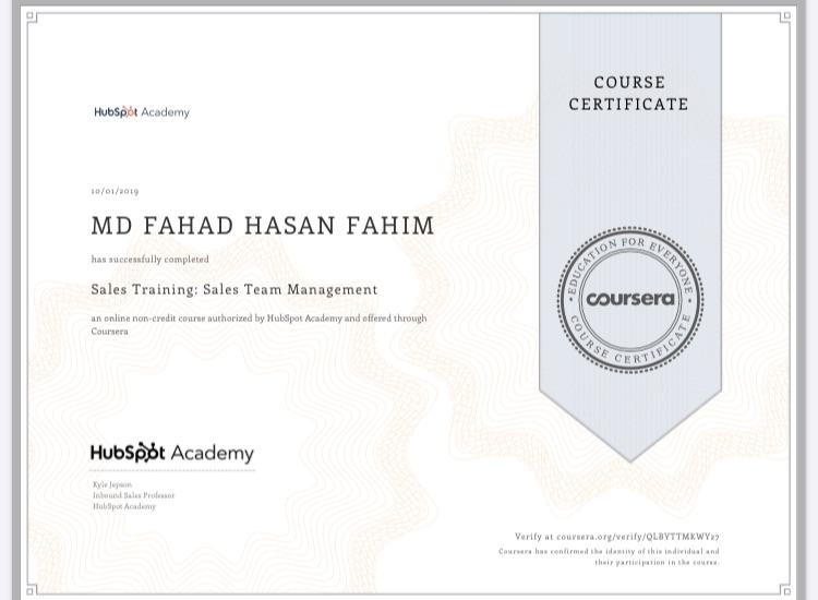 Md. Fahad Hasan Fahim, CSCA™, PgDSCM on LinkedIn: Achievement..... Md. Fahad Hasan Fahim, CSCA™, PgDSCM on LinkedIn: Achievement.....