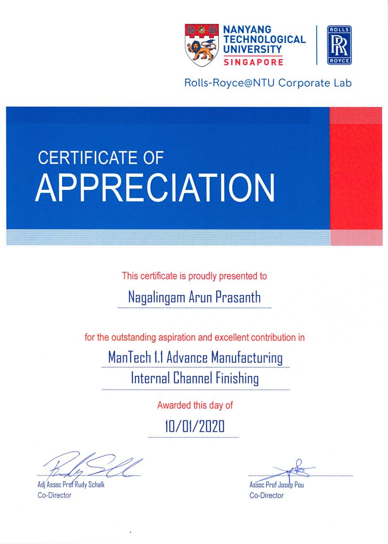 Arun Prasanth Nagalingam on LinkedIn: #appreciationaward # ... Arun Prasanth Nagalingam on LinkedIn: #appreciationaward # ...