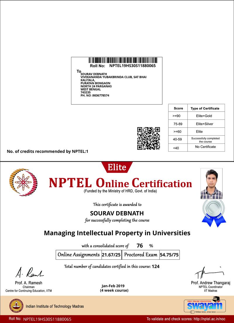 Sourav Debnath on LinkedIn: #certificate Sourav Debnath on LinkedIn: #certificate