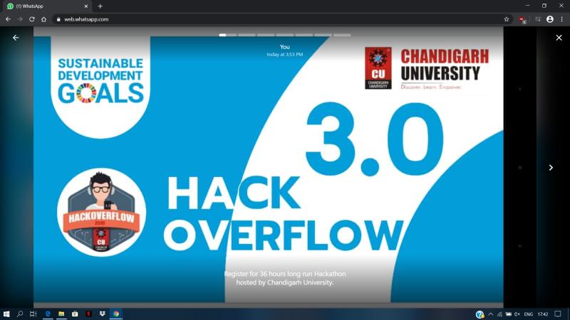 Nikhil Kaushik on LinkedIn: #hackathon #hackerearth #chandigarhuniversity Nikhil Kaushik on LinkedIn: #hackathon #hackerearth #chandigarhuniversity