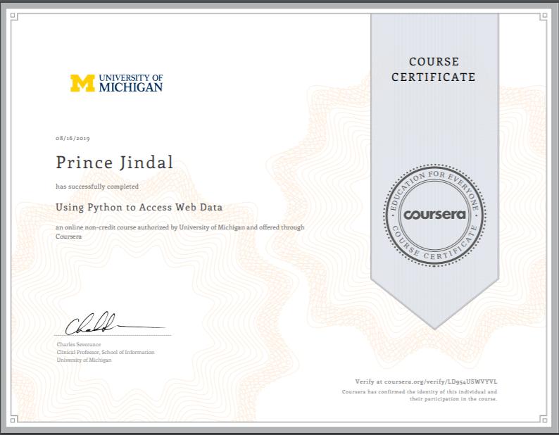 Prince Jindal on LinkedIn: #day1 #100daysofcode #python3 #web Prince Jindal on LinkedIn: #day1 #100daysofcode #python3 #web