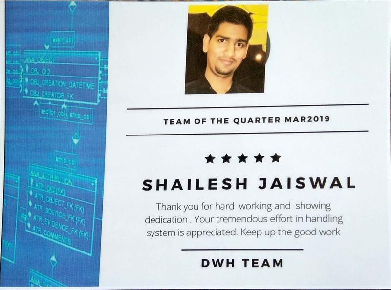 Shailesh Jaiswal on LinkedIn: @@##Appreciation##@@HDFC ERGO##.. Shailesh Jaiswal on LinkedIn: @@##Appreciation##@@HDFC ERGO##..