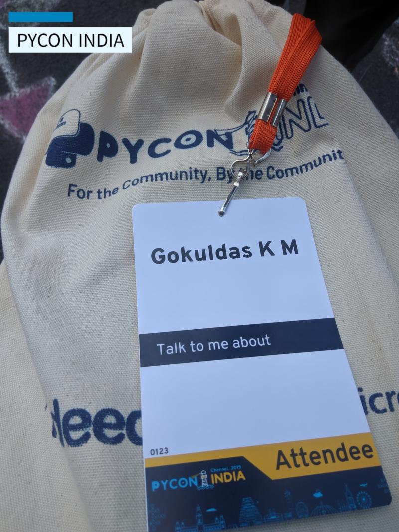 Gokuldas K M on LinkedIn: #pycon #python Gokuldas K M on LinkedIn: #pycon #python