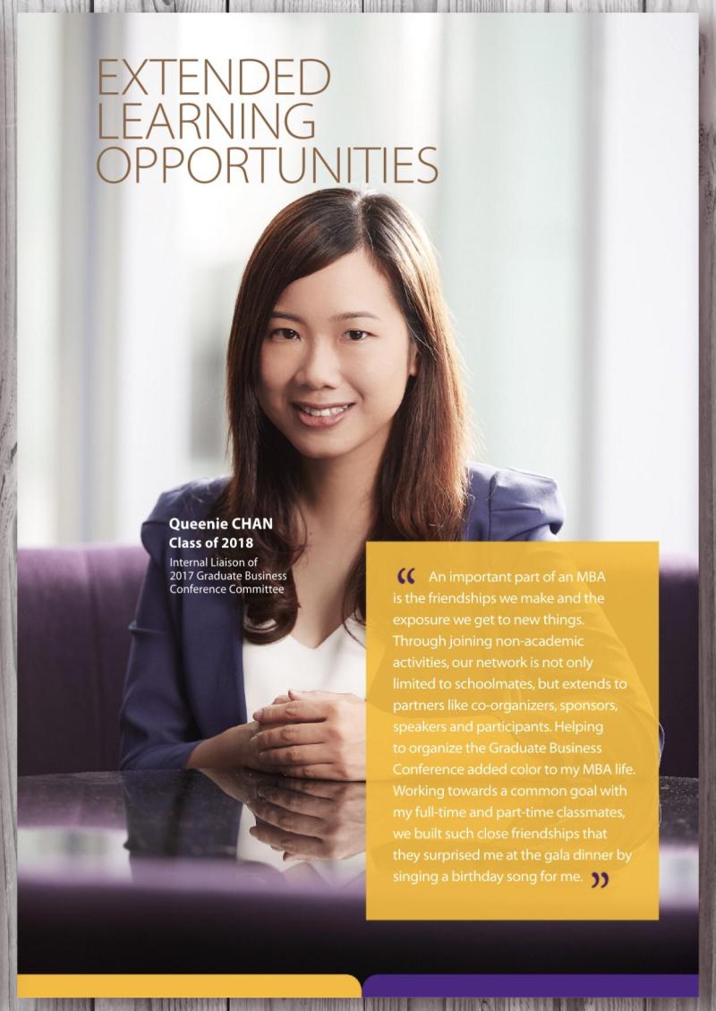 Queenie Chan, MBA on LinkedIn: Extending learning opportunities in MBA ... Queenie Chan, MBA on LinkedIn: Extending learning opportunities in MBA ...