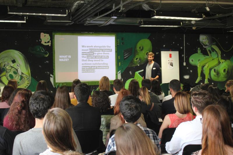 Bennet Barth on LinkedIn: Good fun presenting MAZE - decoding impact at ... Bennet Barth on LinkedIn: Good fun presenting MAZE - decoding impact at ...