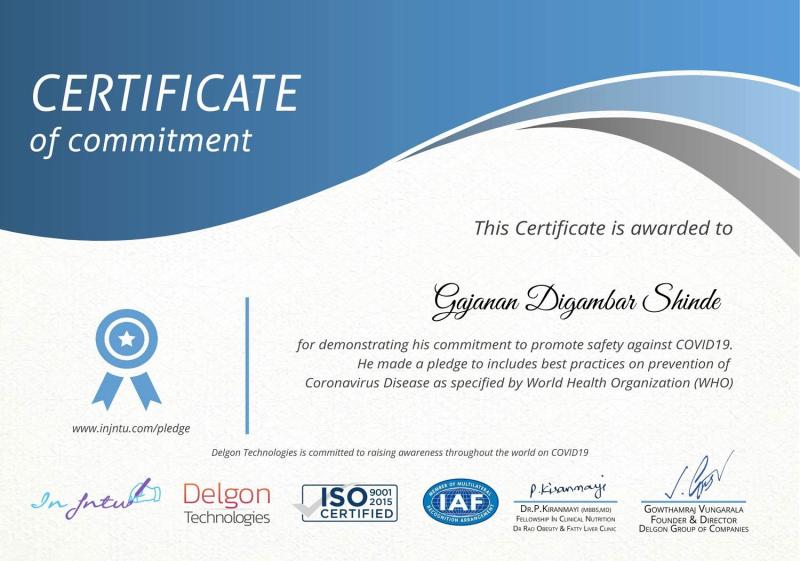 Gajanan Shinde posted on LinkedIn Gajanan Shinde posted on LinkedIn