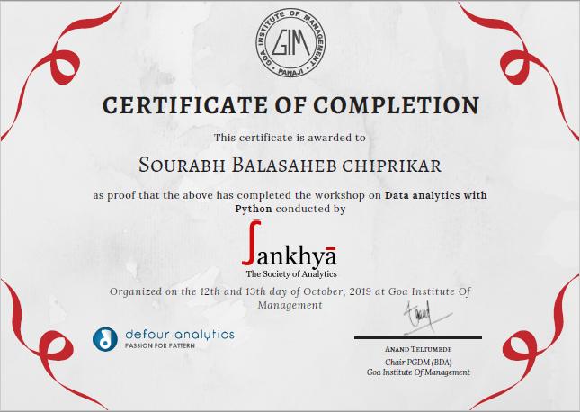 Sourabh Chiprikar on LinkedIn: #dataanalytics #python3 Sourabh Chiprikar on LinkedIn: #dataanalytics #python3