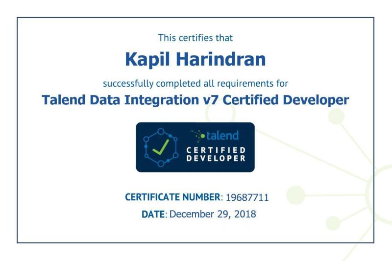 Kapil Harindran on LinkedIn: #talend #dataintegration Kapil Harindran on LinkedIn: #talend #dataintegration