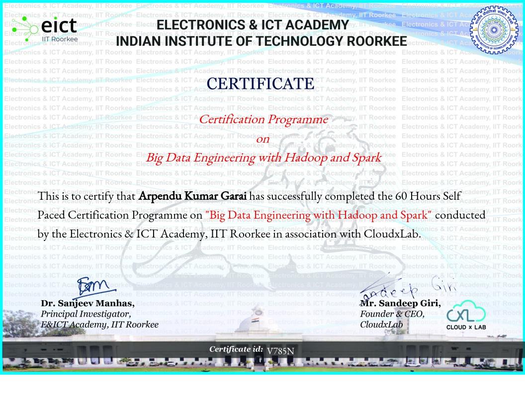 Arpendu Kumar Garai on LinkedIn: #dataengineering #spark #hadoop Arpendu Kumar Garai on LinkedIn: #dataengineering #spark #hadoop