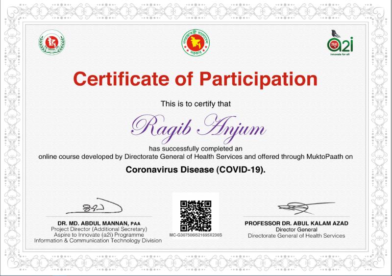 Ragib Anjum on LinkedIn: Successfully completed an online course on ... Ragib Anjum on LinkedIn: Successfully completed an online course on ...