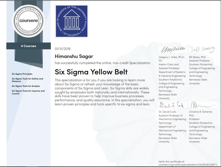 Himanshu Sagar on LinkedIn: #certified Himanshu Sagar on LinkedIn: #certified