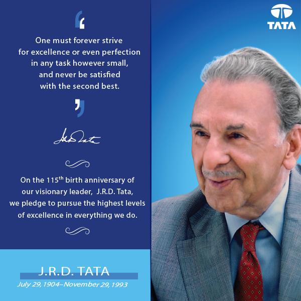 Tata Chemicals on LinkedIn: On the 115th birth anniversary of our ... Tata Chemicals on LinkedIn: On the 115th birth anniversary of our ...