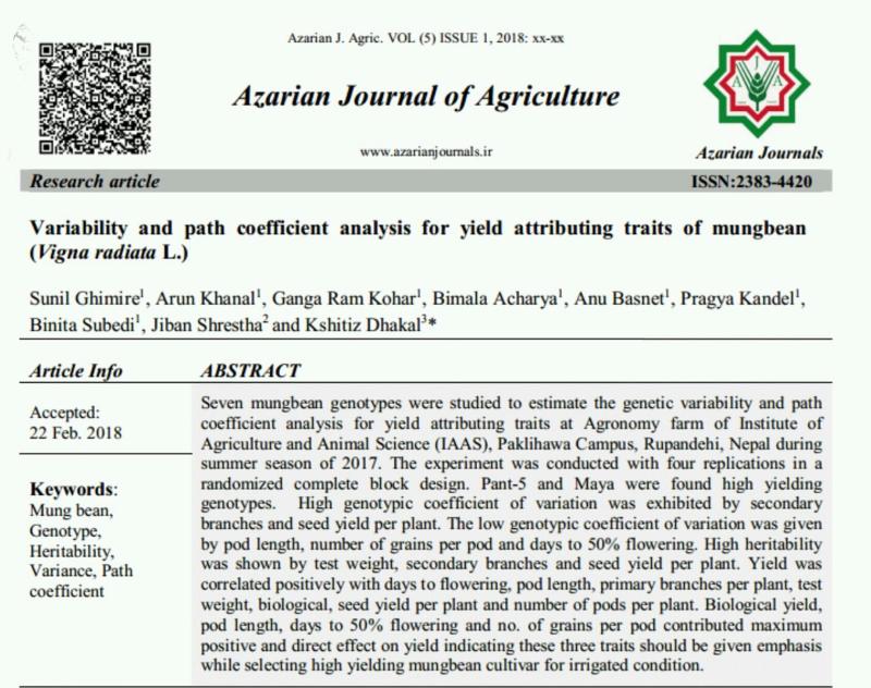 Sunil Ghimire on LinkedIn: Finally got the paper published......!!! Sunil Ghimire on LinkedIn: Finally got the paper published......!!!