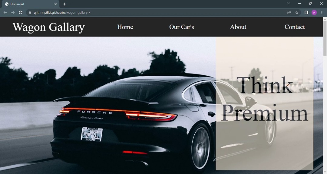 Ajith Kumar R on LinkedIn: #project #html #css Ajith Kumar R on LinkedIn: #project #html #css