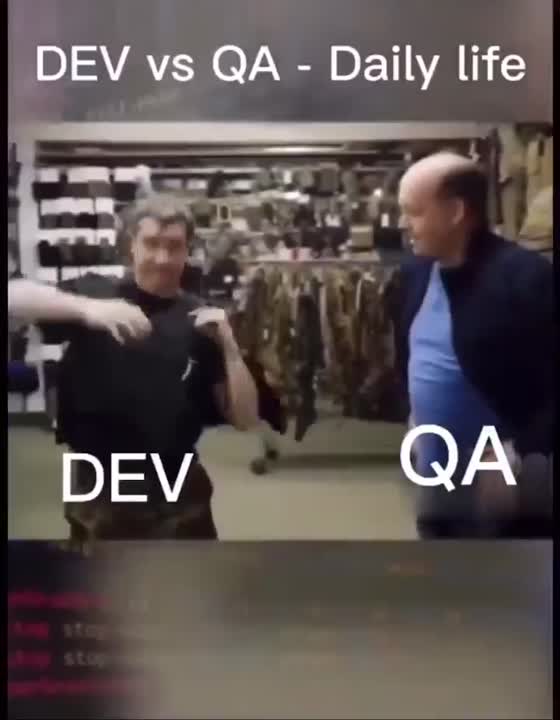 Python on LinkedIn: Dev vs QA Python on LinkedIn: Dev vs QA