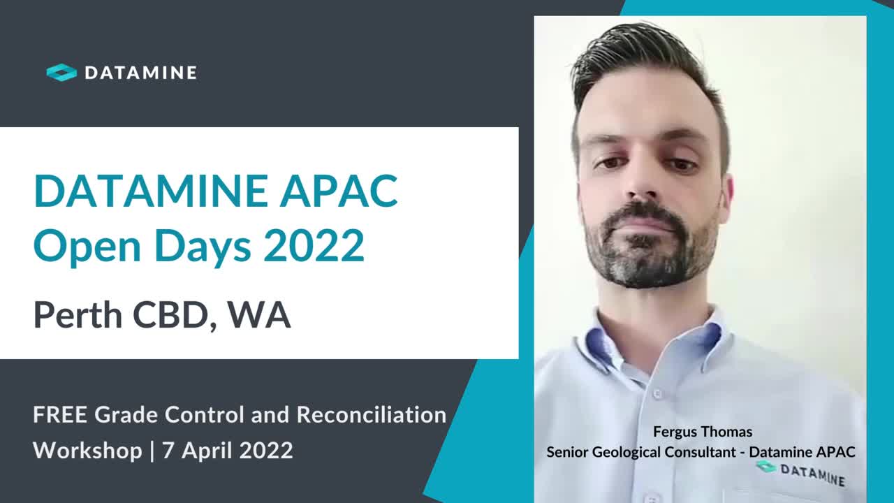 Datamine APAC on LinkedIn: Datamine APAC Open Days 2022: Grade Control ... Datamine APAC on LinkedIn: Datamine APAC Open Days 2022: Grade Control ...