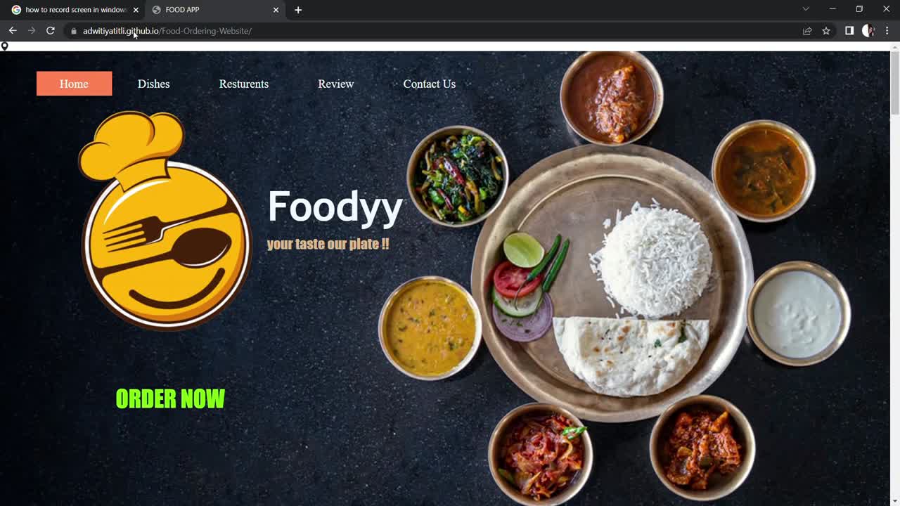 Adwitiya Dutta on LinkedIn: #food #html #css #website #webdesign Adwitiya Dutta on LinkedIn: #food #html #css #website #webdesign