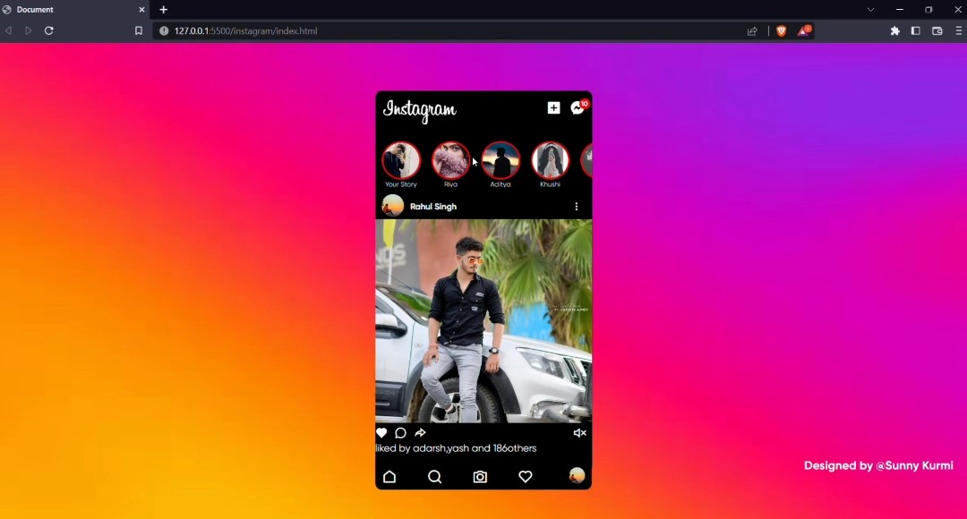 Sunny Kurmi on LinkedIn: here I tried my best to make a copy of ... Sunny Kurmi on LinkedIn: here I tried my best to make a copy of ...