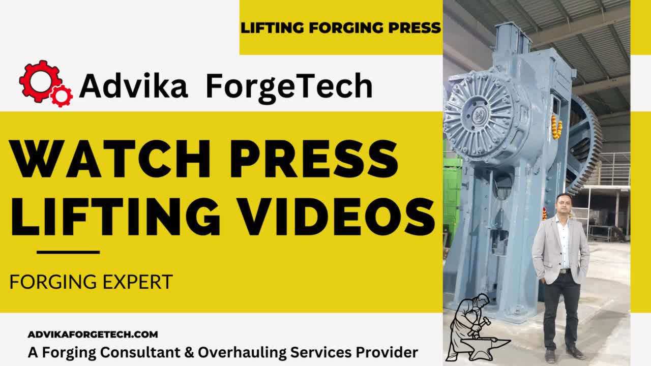 Khushi Rathore on LinkedIn: Lifting & Commissioning Video of Forging Press Khushi Rathore on LinkedIn: Lifting & Commissioning Video of Forging Press