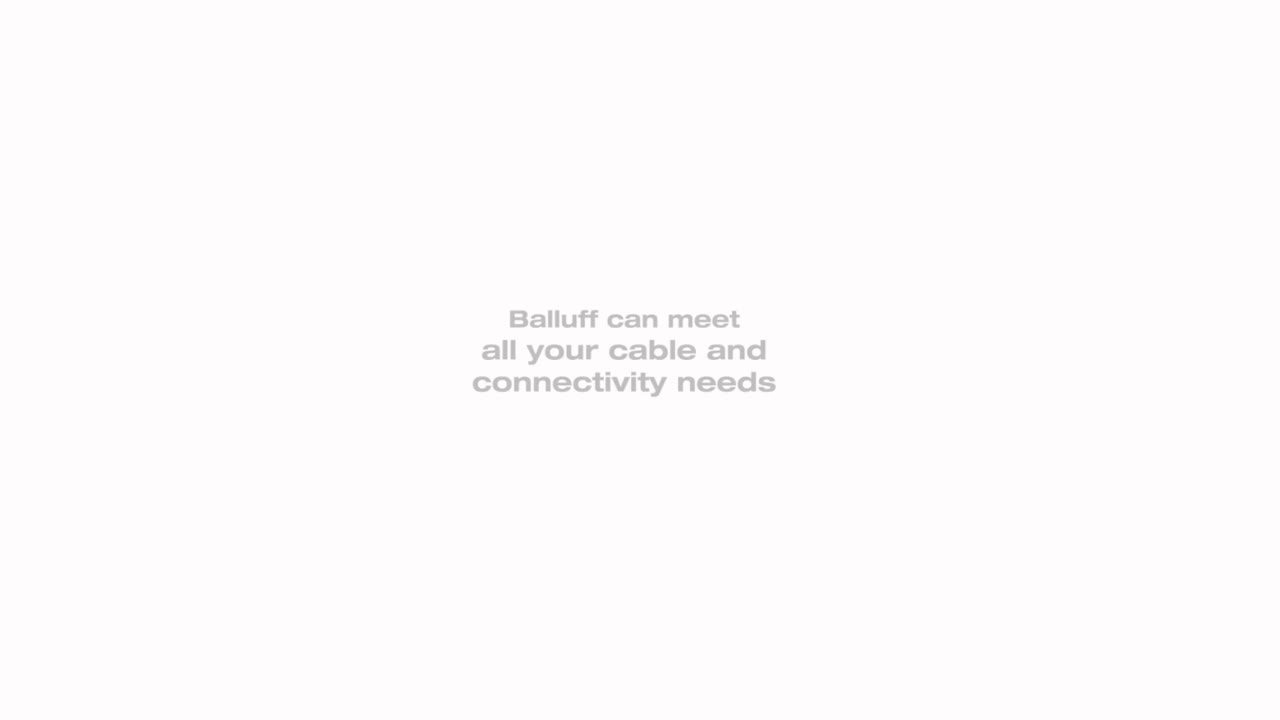Greg House on LinkedIn: Balluff Cables, Cordsets and Connectors – In ... Greg House on LinkedIn: Balluff Cables, Cordsets and Connectors – In ...