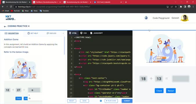 Ganesh Putta on LinkedIn: #nxtwave #html #css #javascript Ganesh Putta on LinkedIn: #nxtwave #html #css #javascript