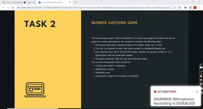 Akanksha Kadam on LinkedIn: #oasisinfobyte #javaprogramming #internship ... Akanksha Kadam on LinkedIn: #oasisinfobyte #javaprogramming #internship ...