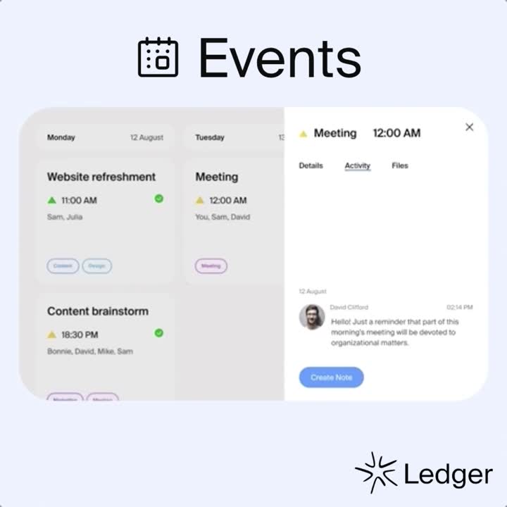 Ledger on LinkedIn: Get to know Ledger: EVENTS (Part 4) Ledger on LinkedIn: Get to know Ledger: EVENTS (Part 4)