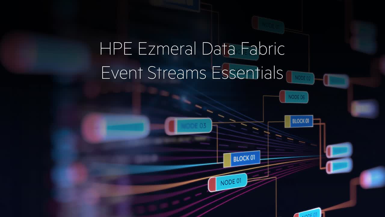 Saira Kennedy on LinkedIn: HPE Ezmeral Data Fabric Event Streams Essentials Saira Kennedy on LinkedIn: HPE Ezmeral Data Fabric Event Streams Essentials
