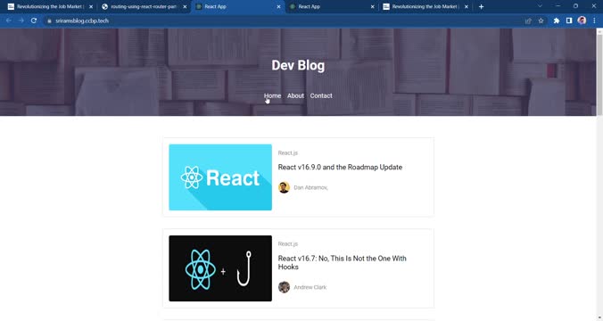 Sriram Sahu on LinkedIn: #project #reactjs Sriram Sahu on LinkedIn: #project #reactjs
