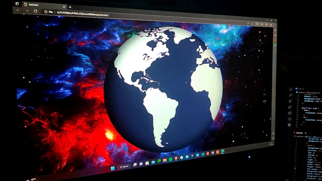 Imasha Kuruppu on LinkedIn: #html #css #earth Imasha Kuruppu on LinkedIn: #html #css #earth