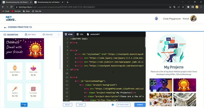 Kavya Samala on LinkedIn: #day10 #websiteintegration #bootstrap # ... Kavya Samala on LinkedIn: #day10 #websiteintegration #bootstrap # ...