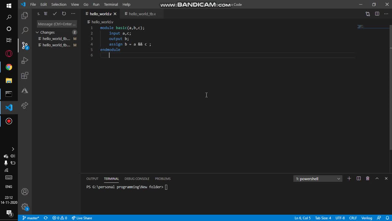 Nithin Jaikar J on LinkedIn: First Verilog code Nithin Jaikar J on LinkedIn: First Verilog code