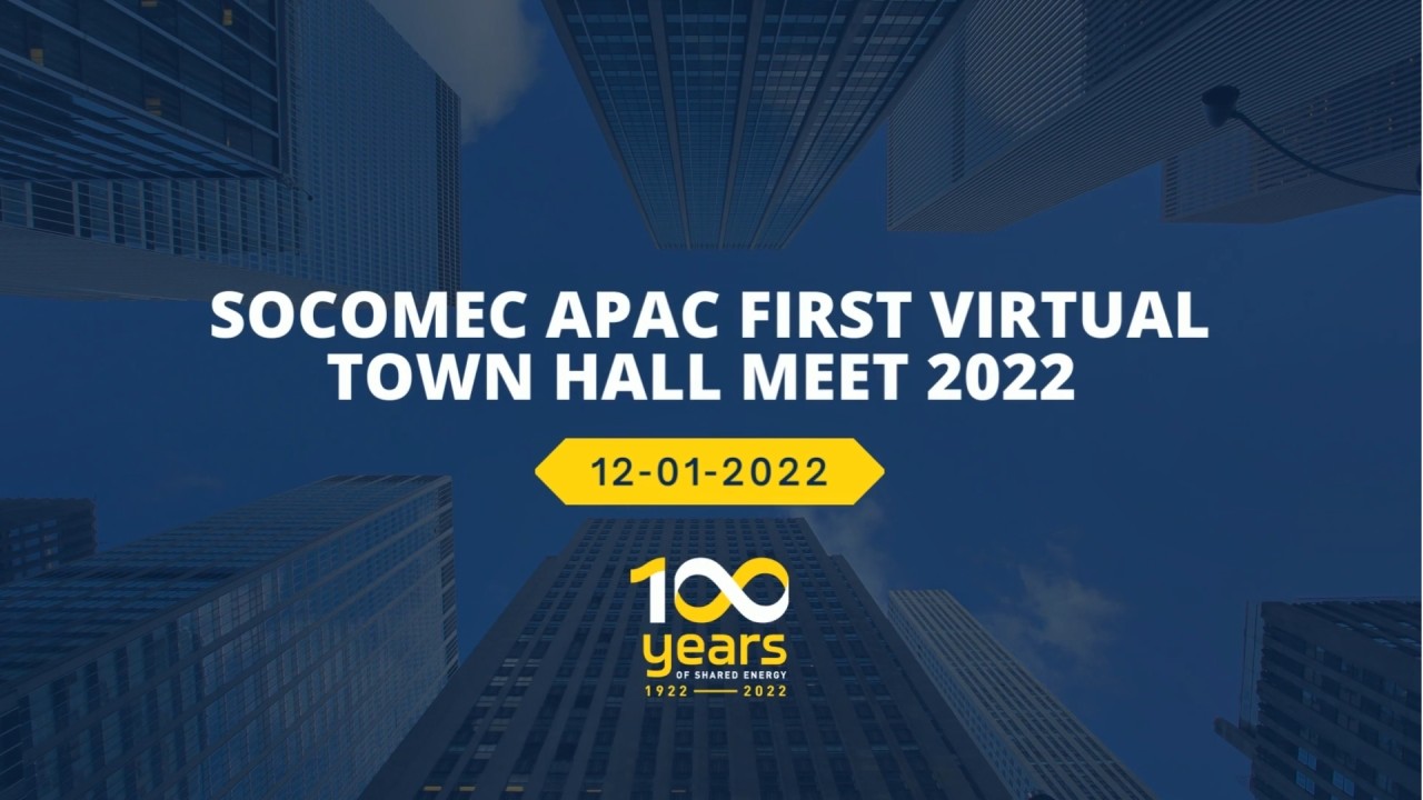 Socomec Group on LinkedIn: Socomec APAC Virtual Town Hall - Jan 2022 Socomec Group on LinkedIn: Socomec APAC Virtual Town Hall - Jan 2022