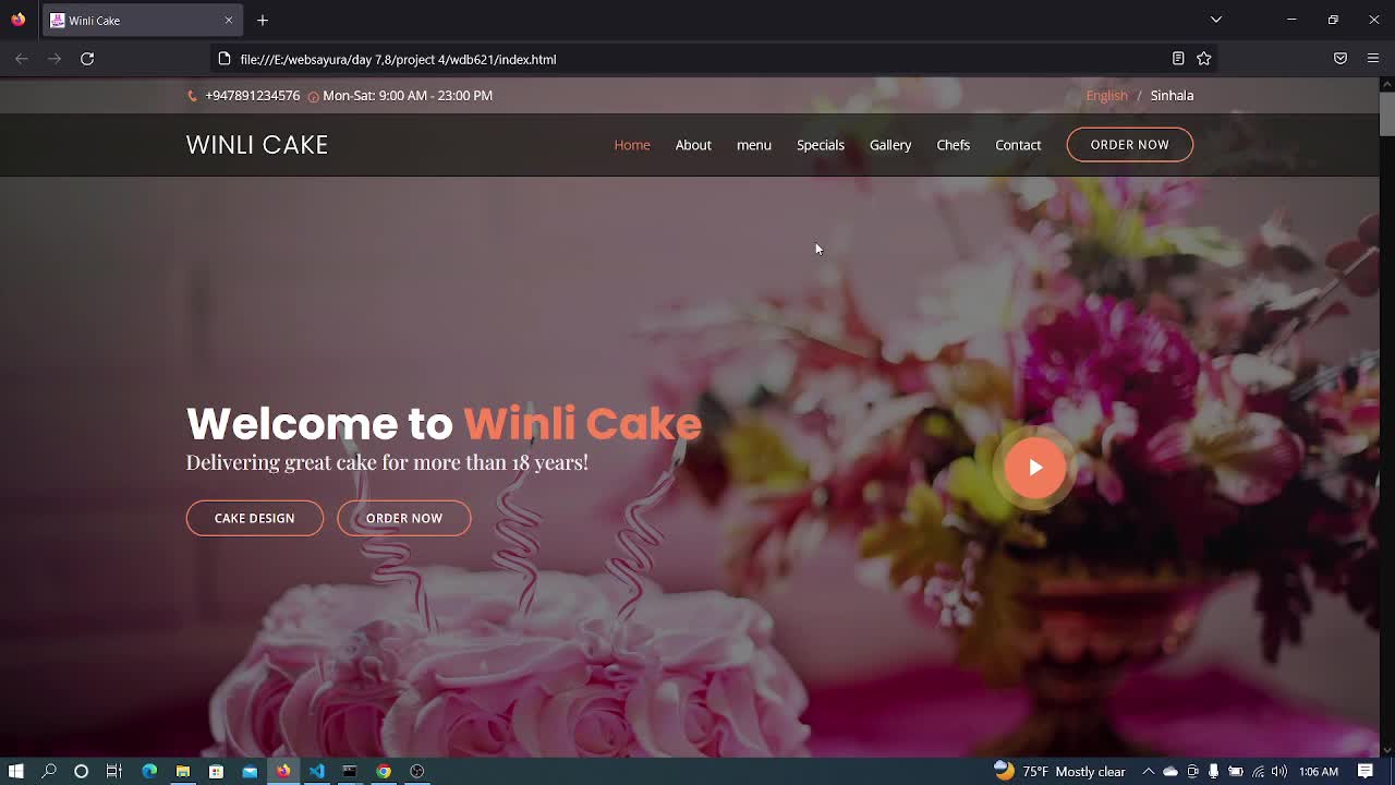 Hashini Kaushalya on LinkedIn: #html #css #frontend #project Hashini Kaushalya on LinkedIn: #html #css #frontend #project