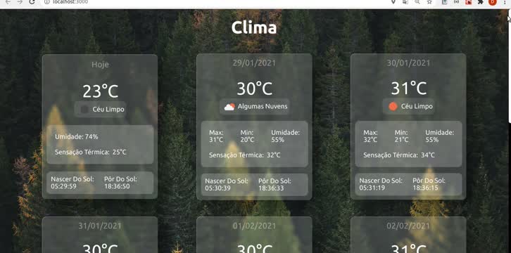 Dhayana Nascimento no LinkedIn: #react #reactjs #javascript #weather # ... Dhayana Nascimento no LinkedIn: #react #reactjs #javascript #weather # ...