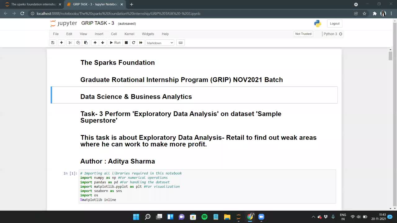 Aditya Sharma on LinkedIn: #task3 #gripnov21 #tsf #grip #internship # ... Aditya Sharma on LinkedIn: #task3 #gripnov21 #tsf #grip #internship # ...