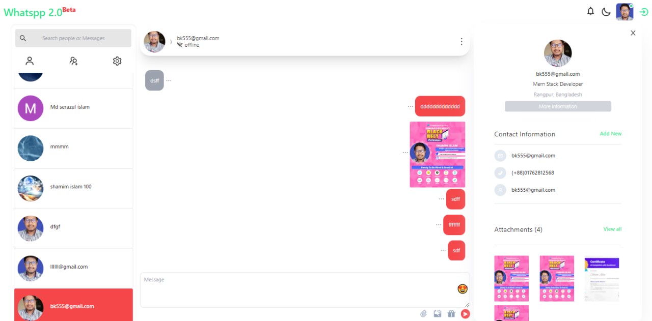 SHAMIM ISLAM on LinkedIn: WhatsApp clone project using Nextjs, Redux ... SHAMIM ISLAM on LinkedIn: WhatsApp clone project using Nextjs, Redux ...