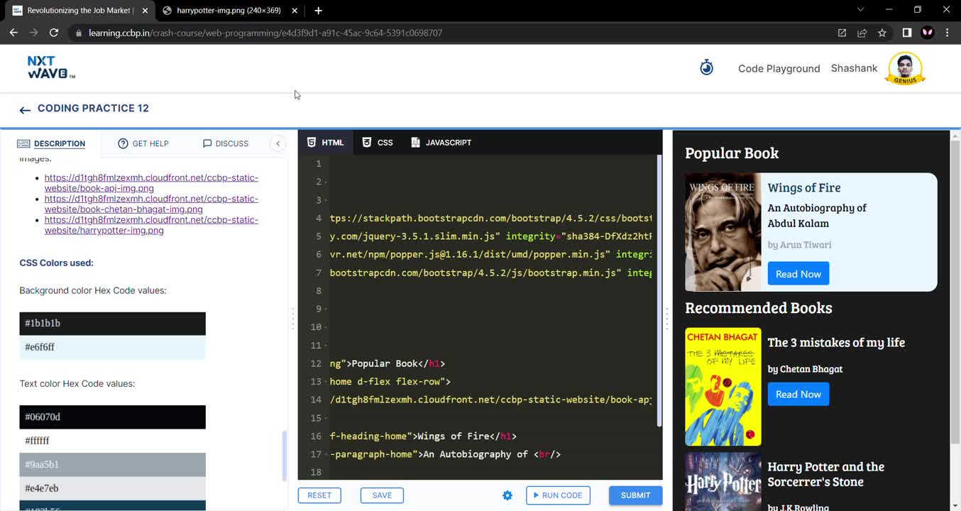Shashank Sola on LinkedIn: #codingchallenge #codingpractice #htmlcss # ... Shashank Sola on LinkedIn: #codingchallenge #codingpractice #htmlcss # ...