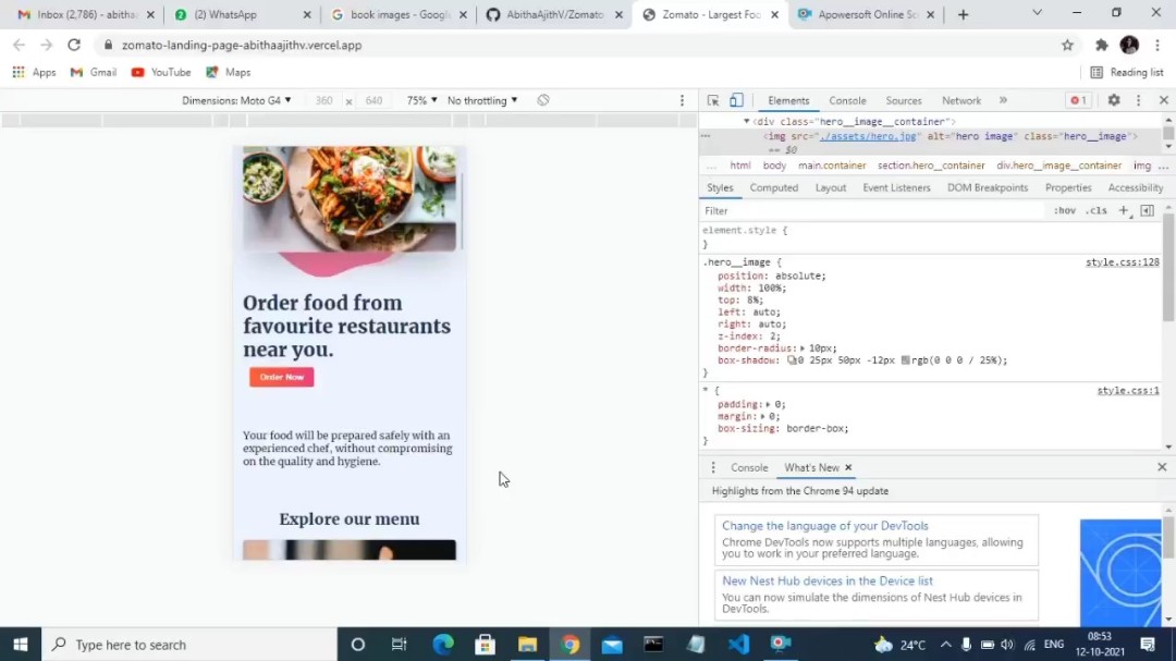 Abitha Ajith V on LinkedIn: #css #html #project #webdevelopment Abitha Ajith V on LinkedIn: #css #html #project #webdevelopment