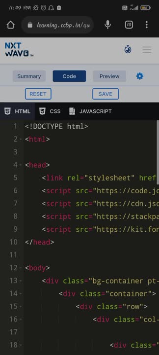 Shilpa Yerra on LinkedIn: #day28 #html #css #bootstrap #nxtwave #ccbp ... Shilpa Yerra on LinkedIn: #day28 #html #css #bootstrap #nxtwave #ccbp ...