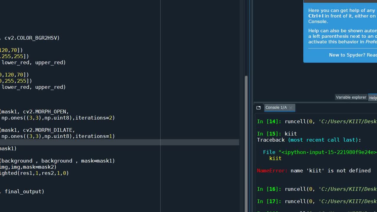 Ritvik Gaur on LinkedIn: #python #opencv #python3 #pythonprogramming # ... Ritvik Gaur on LinkedIn: #python #opencv #python3 #pythonprogramming # ...