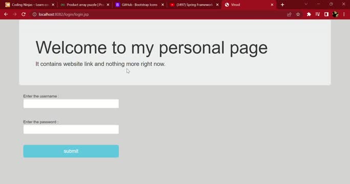 Vinod Raj on LinkedIn: #html #sql #css #servlets Vinod Raj on LinkedIn: #html #sql #css #servlets