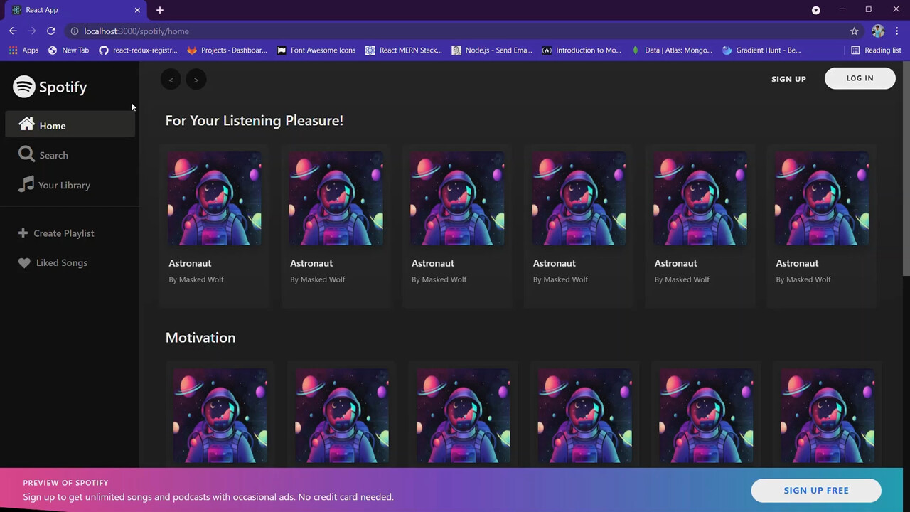 Aman Jain on LinkedIn: Spotify clone with MERN. Aman Jain on LinkedIn: Spotify clone with MERN.