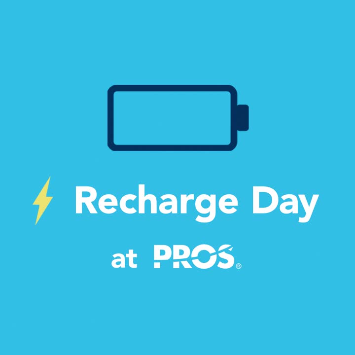 PROS on LinkedIn: Recharge Day PROS on LinkedIn: Recharge Day