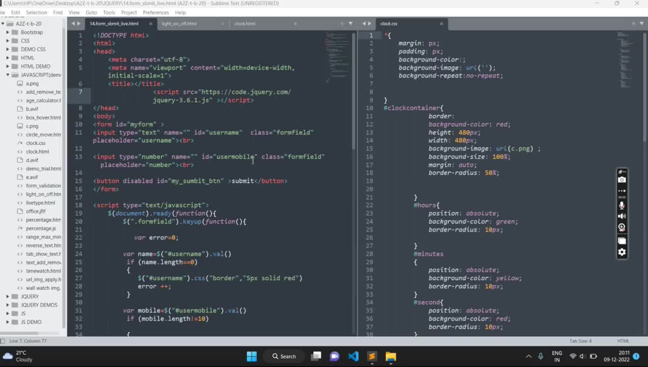 Mahesh Sawase on LinkedIn: Build a Responsive Analog Clock Using HTML ... Mahesh Sawase on LinkedIn: Build a Responsive Analog Clock Using HTML ...