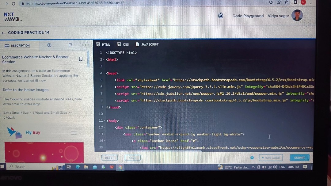 Vidya Sagar Narra on LinkedIn: #day17 #30daysofcodechallenge #ccbp # ... Vidya Sagar Narra on LinkedIn: #day17 #30daysofcodechallenge #ccbp # ...