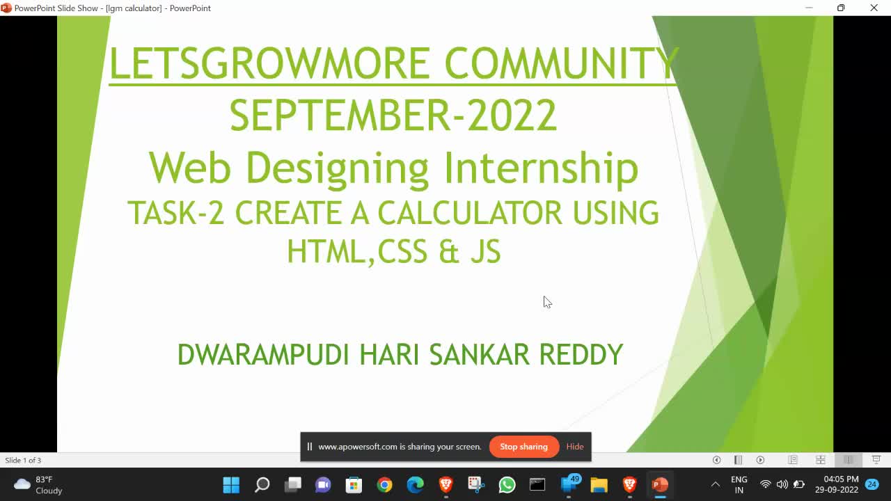 DWARAMPUDI HARI SANKAR REDDY on LinkedIn: #task2 #html #css #javascript ... DWARAMPUDI HARI SANKAR REDDY on LinkedIn: #task2 #html #css #javascript ...