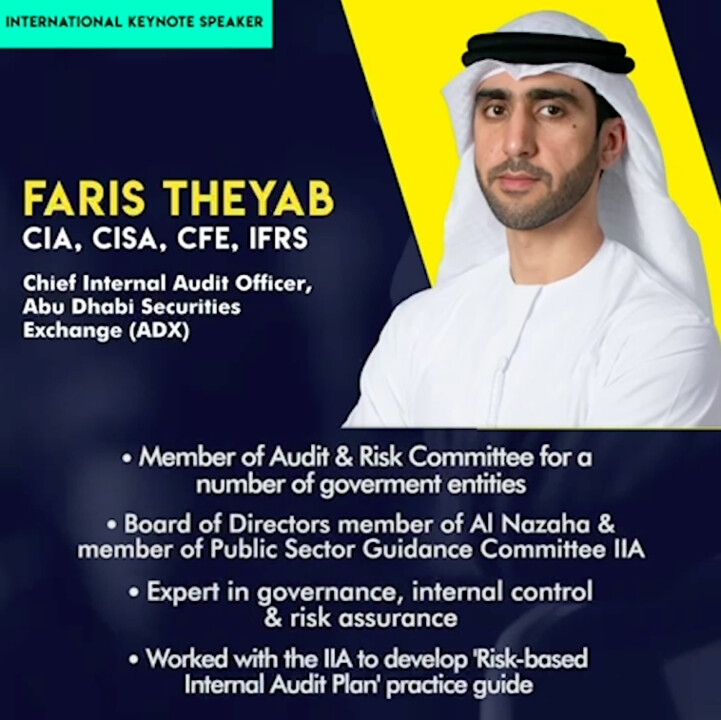 Faris Ahmed Theyab, CIA on LinkedIn: SPEAKER FEATURE: FARIS THEYAB ... Faris Ahmed Theyab, CIA on LinkedIn: SPEAKER FEATURE: FARIS THEYAB ...
