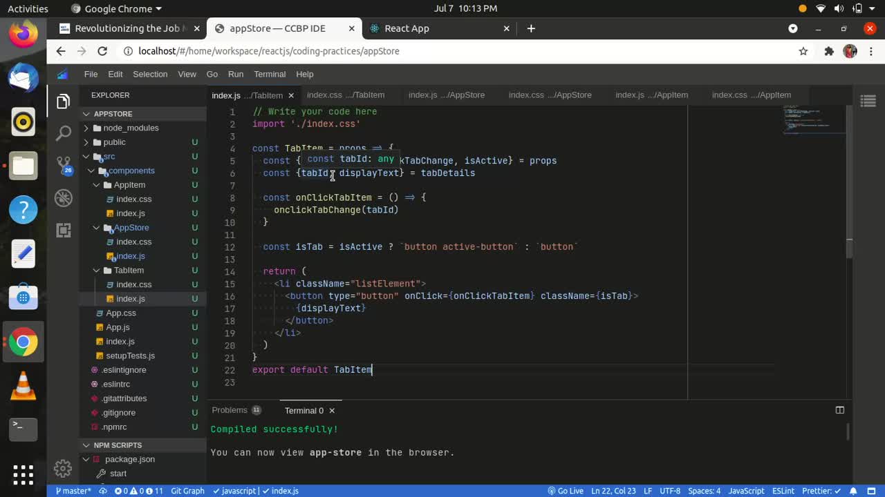 Gandavarupu Tulasi on LinkedIn: #reactjs #30daysofcode #day4 #ccbp # ... Gandavarupu Tulasi on LinkedIn: #reactjs #30daysofcode #day4 #ccbp # ...