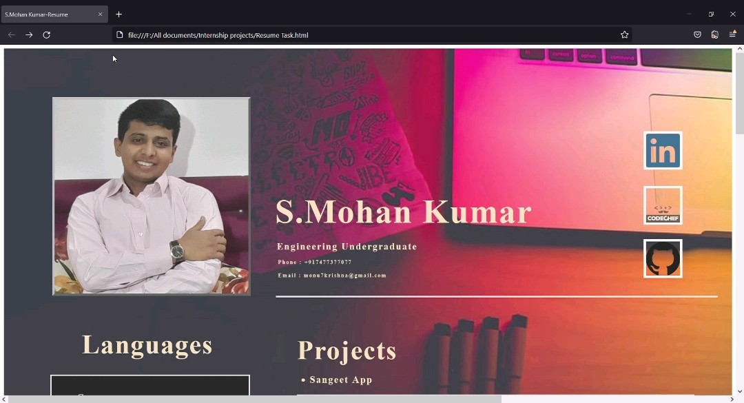 S.Mohan Kumar on LinkedIn: #webdevelopment #html #css #webdeveloper # ... S.Mohan Kumar on LinkedIn: #webdevelopment #html #css #webdeveloper # ...